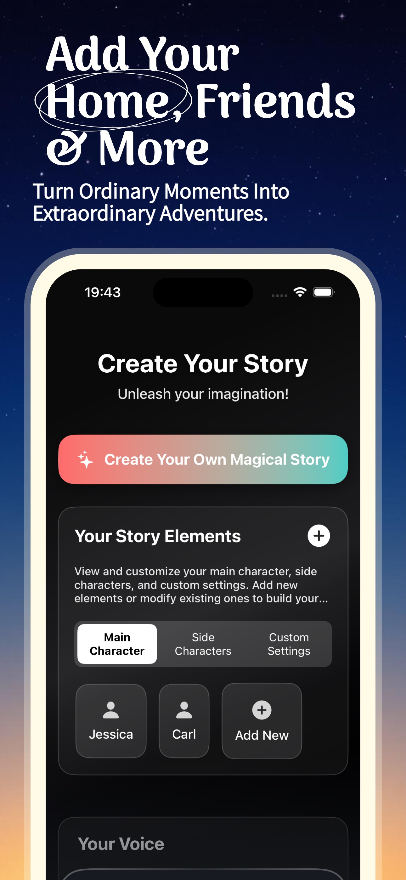 Fable AI - Magical Stories in Your Voice